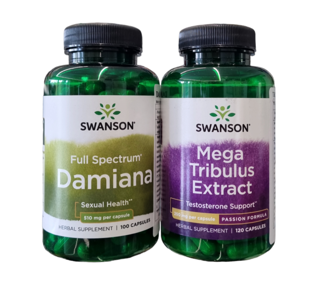 DAMIANA + TRIBULUS kaps. padidink AISTRĄ - YerbaMate.lt