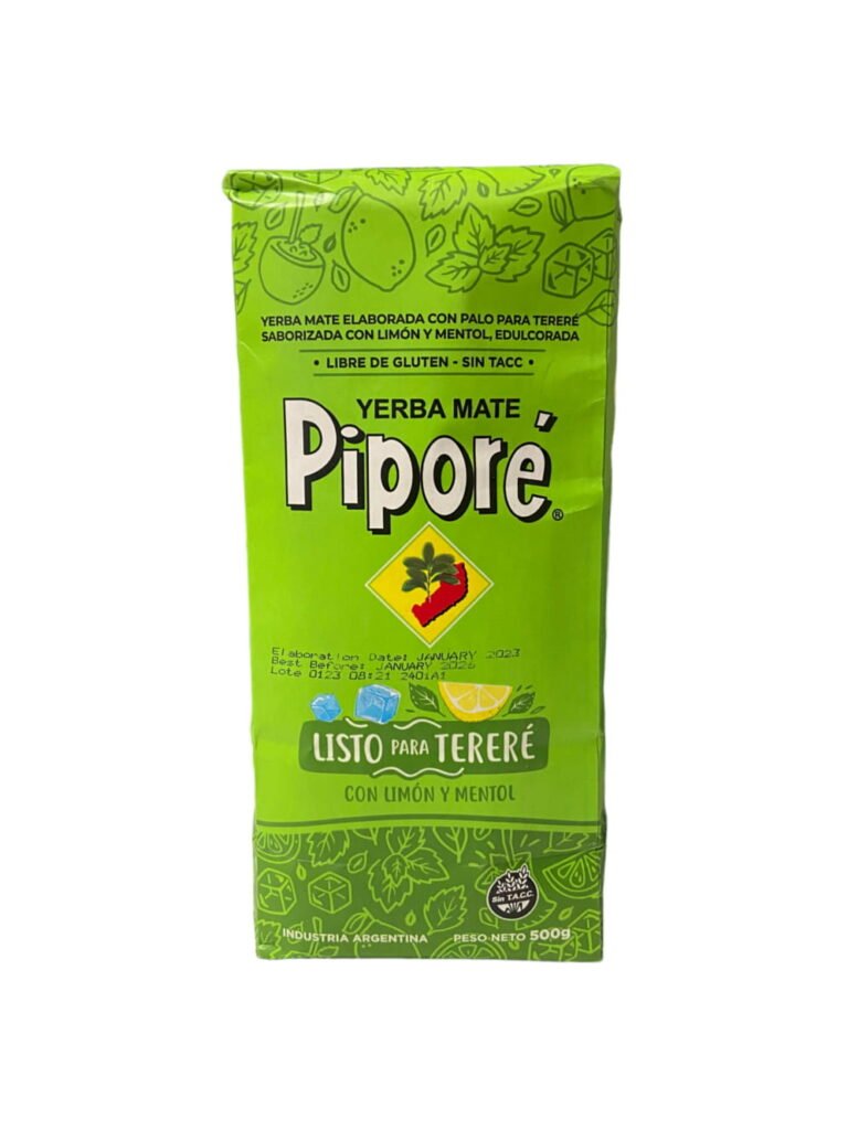 Matė Pipore terere Listo Menta Limon 500g - YerbaMate.lt